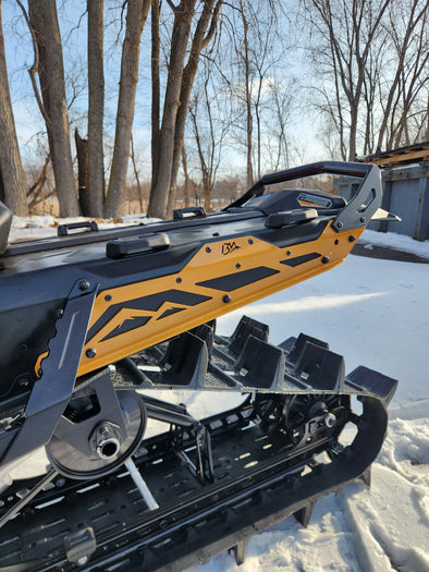 Ski Doo Snowmobile Running Boards and Bumpers - B&M Fabrications