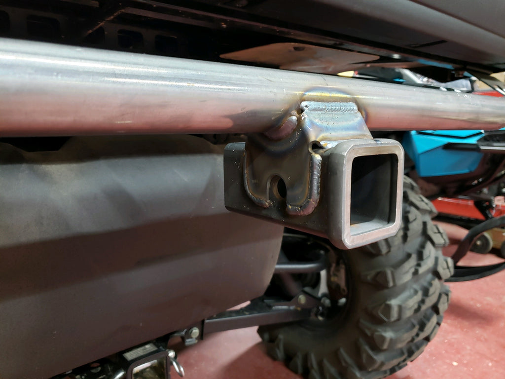Polaris Ranger Rear Bumper With Receiver Hitch - B&M Fabrications
