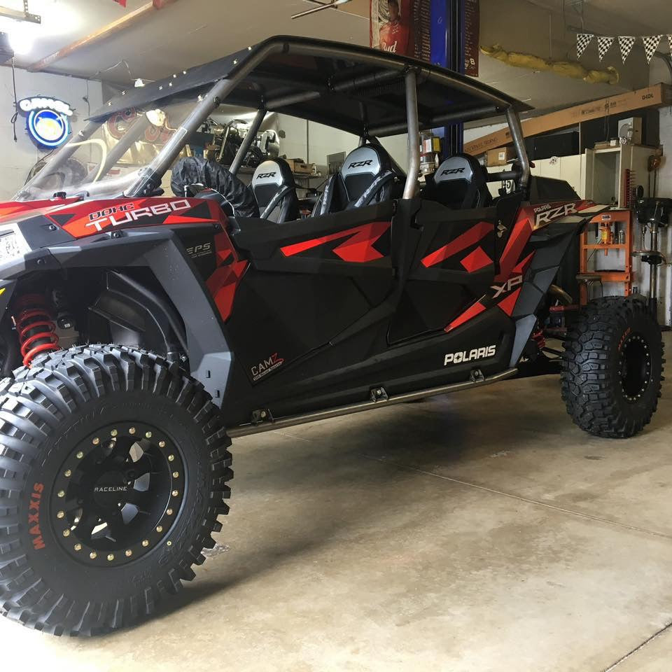 Polaris RZR XP4/RZR S 4 Standard Rock Sliders - B&M Fabrications